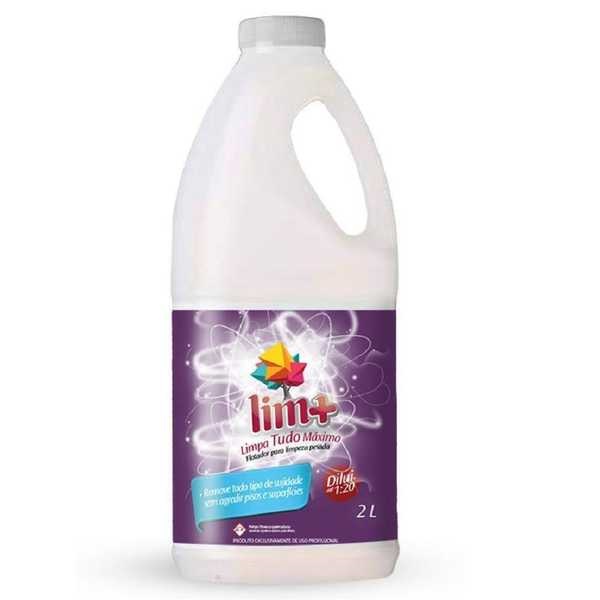 Limpador Lim+ Limpa Tudo Máximo com Flotador Floral 2L 1 UN - Gimba