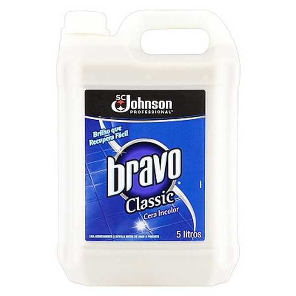 Cera Líquida SC Johnson para Piso Classic 5L Incolor Bravo 1 UN - Gimba
