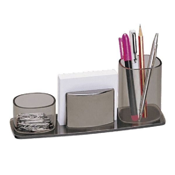 Porta Lápis Clips Lembrete Fumê 740 1 UN Acrimet - Gimba