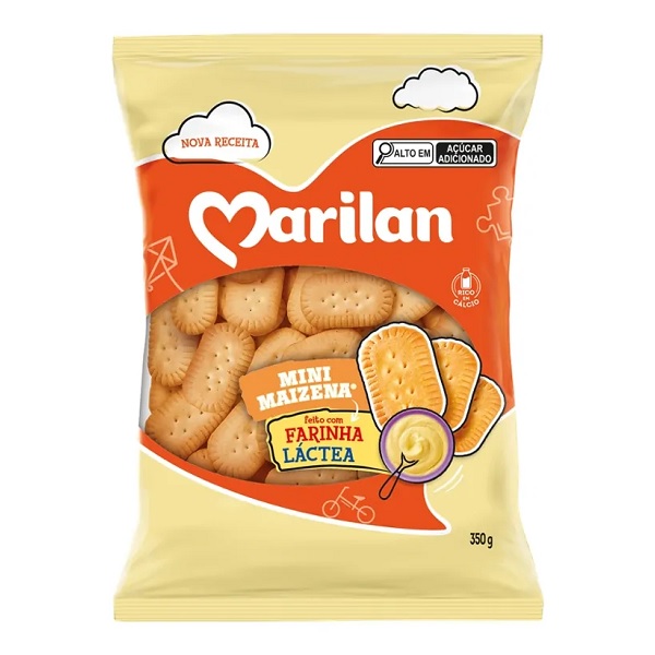 Biscoito Marilan Mini Maizena 350g 1 PT - Gimba