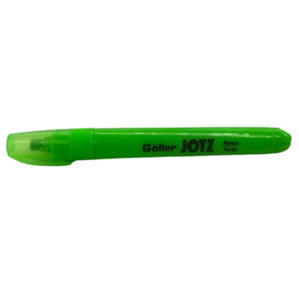 Pincel Marca Texto Goller Jotz Verde 1 UN - Gimba