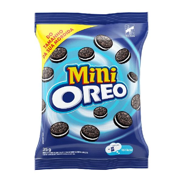 Mini Biscoito Oreo Recheado 35g 1 UN - Gimba