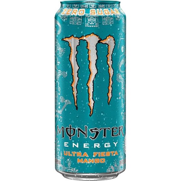 Energético Monster Lata Ultra Fiesta Mango Zero 473ml - Gimba