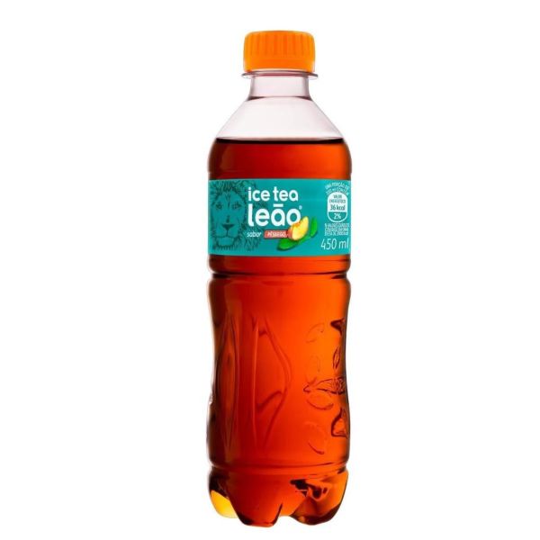 Ice Tea Matte Leão Pessêgo 450ML 1 Un - Gimba